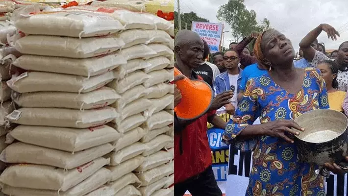 News -- Price of 50kg bag of rice climbs to N100,000
